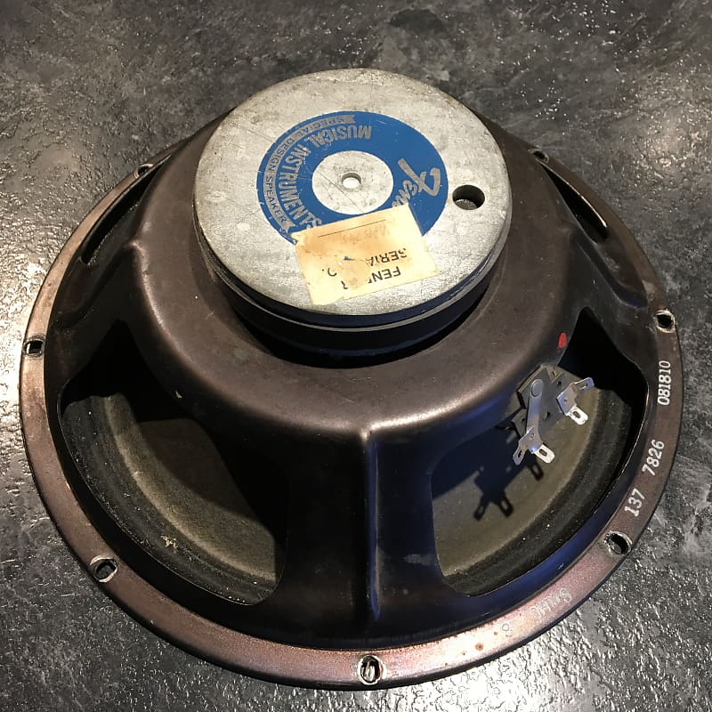 Fender Musical Instruments Special Design Speaker (Vintage | Reverb