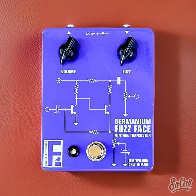 Finch Electronics Custom Germanium Fuzz Face (Mullard OC45) | Reverb