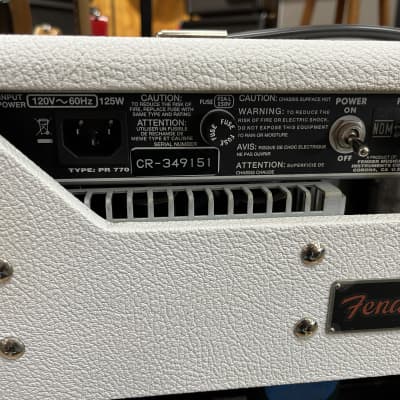 Fender '65 Princeton Reverb Amp Reissue Two-Tone Orange White | Reverb