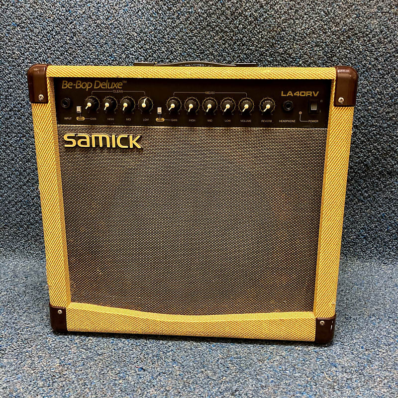 Samick LA 40RV Be-Bop Deluxe Guitar Combo Amp | Reverb
