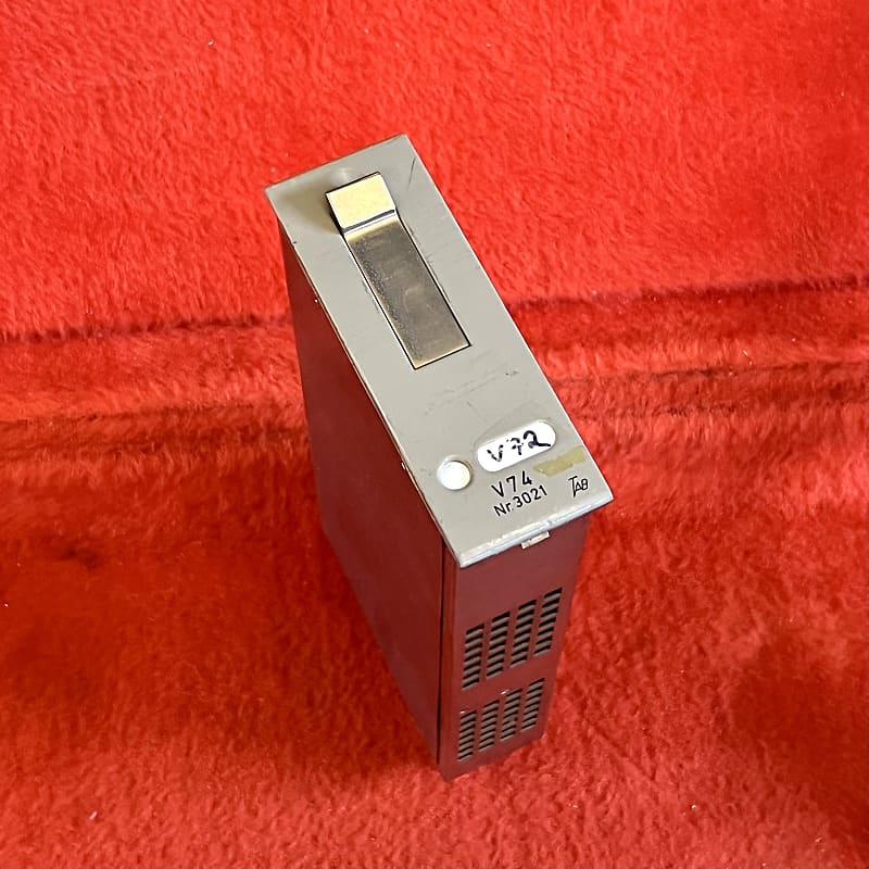 Telefunken tube microphone preamplifier V72a 1960’s - Siemens | Reverb