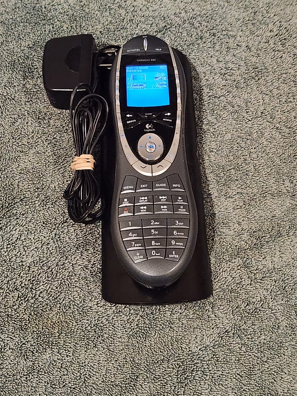 Logitech Harmony 880 Advanced Universal Remote 90s | Reverb
