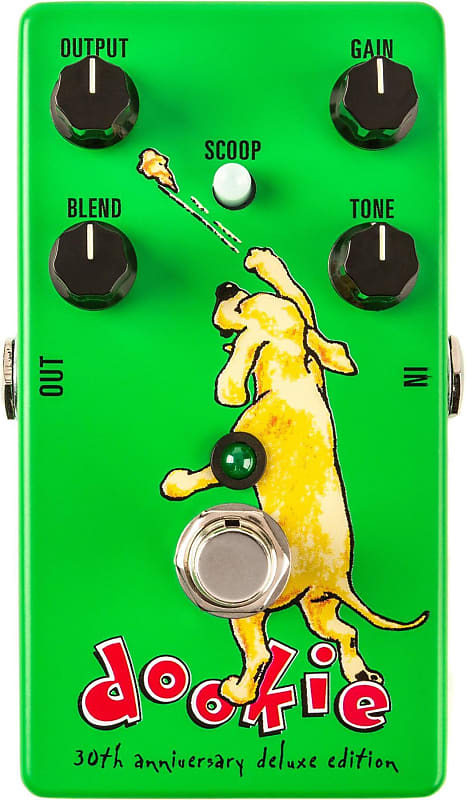MXR DD30 Green Day Dookie Drive Pedal - 30th Anniversary | Reverb