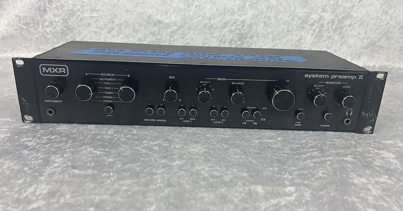 MXR System Preamp II Model 150 rack unit | Reverb