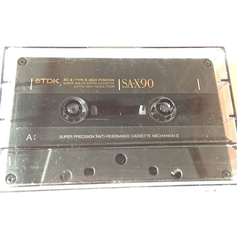 TDK SA-X90 Cassette Tapes 90 Minute 3 Count | Reverb