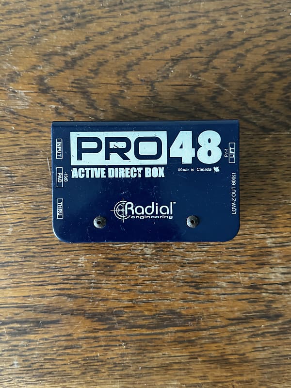 Radial Pro 48 Active DI - Dark Blue | Reverb