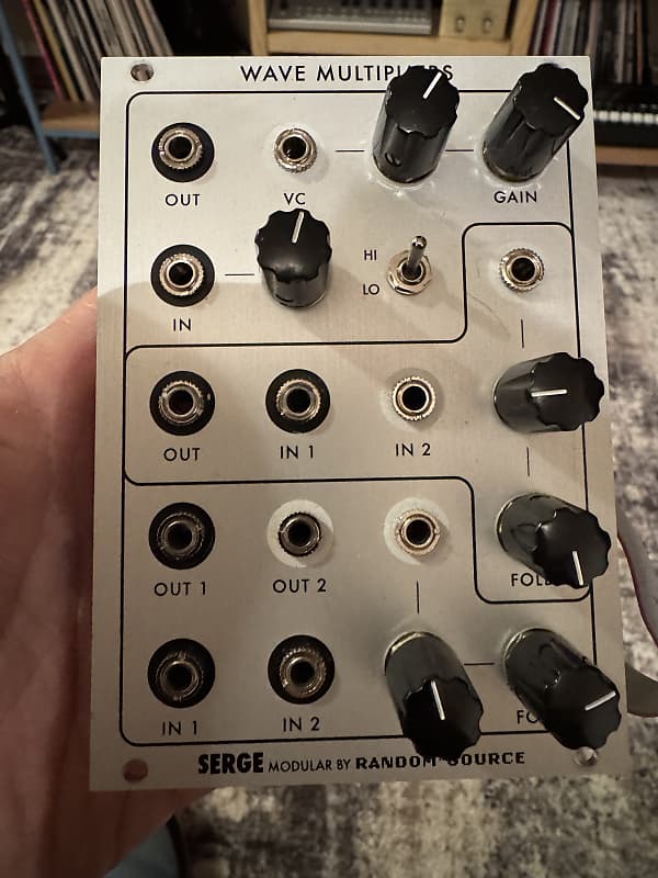 Serge by Random Source Wave Multiplier 2020ish - Silver | Reverb