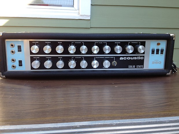 Acoustic Control Corp. Model 260 Amplifier Head Circa: | Reverb