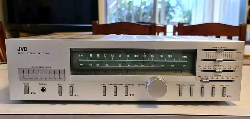 JVC R-S11 Stereo Receiver Amplifier Vintage/made in japan | Reverb