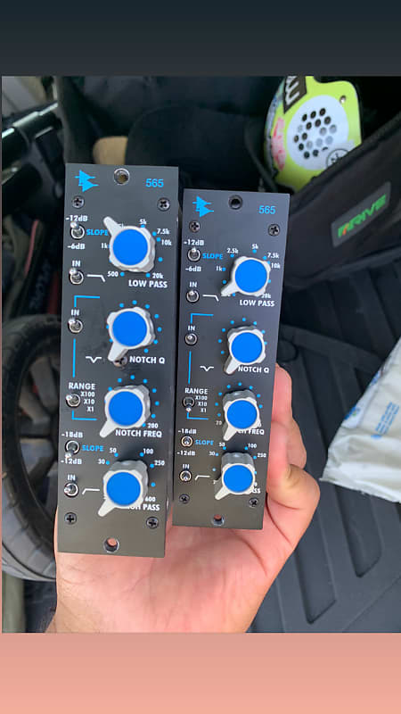 API 565 500 Series Filter Bank Module Pair | Reverb