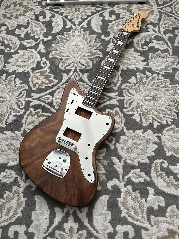 Partscaster Jazzmaster project- Walnut | Reverb