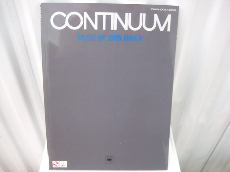 Continuum Music by John Mayer Sheet Music Song Book | Reverb Canada