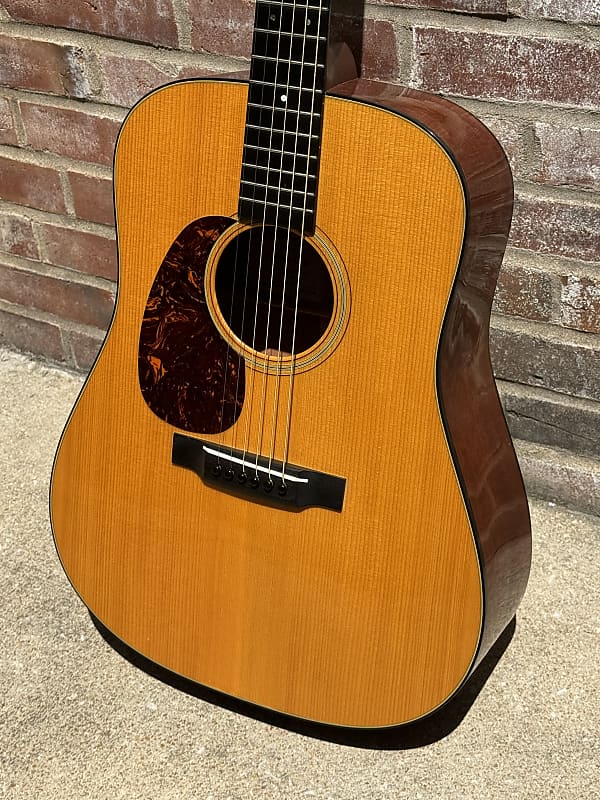 Left Handed Martin D18GE 1934 2012 Vintage Pre War Spec Lefty | Reverb