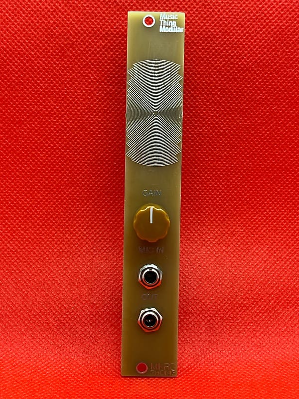 Music Thing Modular Mikrophonie 2022 - Tan | Reverb