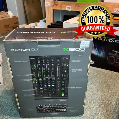 Boutique Denon X1800 DJ Mixer with Rotary Conversion | Reverb
