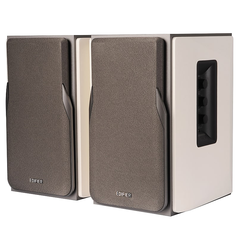 Edifier R1380DB Active Bluetooth Bookshelf Speakers - White | Reverb