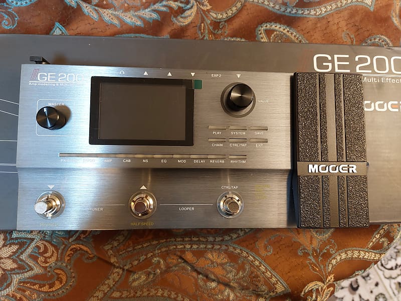 Mooer GE200 Amp Modeling & Multi-Effects Pedal 2022 | Reverb