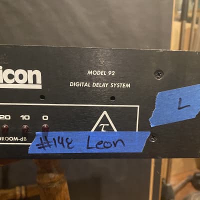 Lexicon Model 92 Digital Delay System from Leon Russell / | Reverb