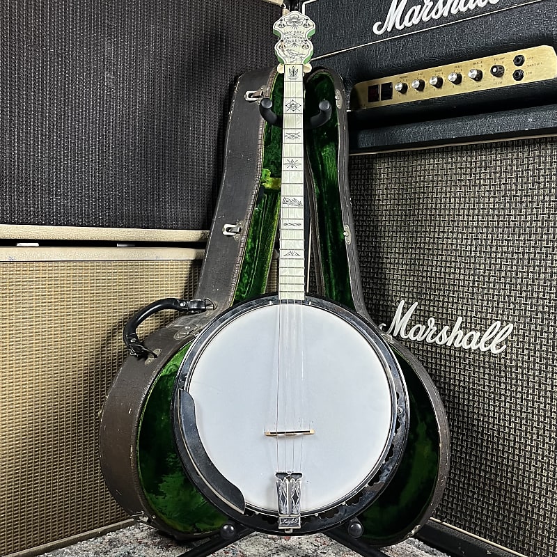 Slingerland Maybell Recording Songster No. 432 Tenor Banjo W/ | Reverb
