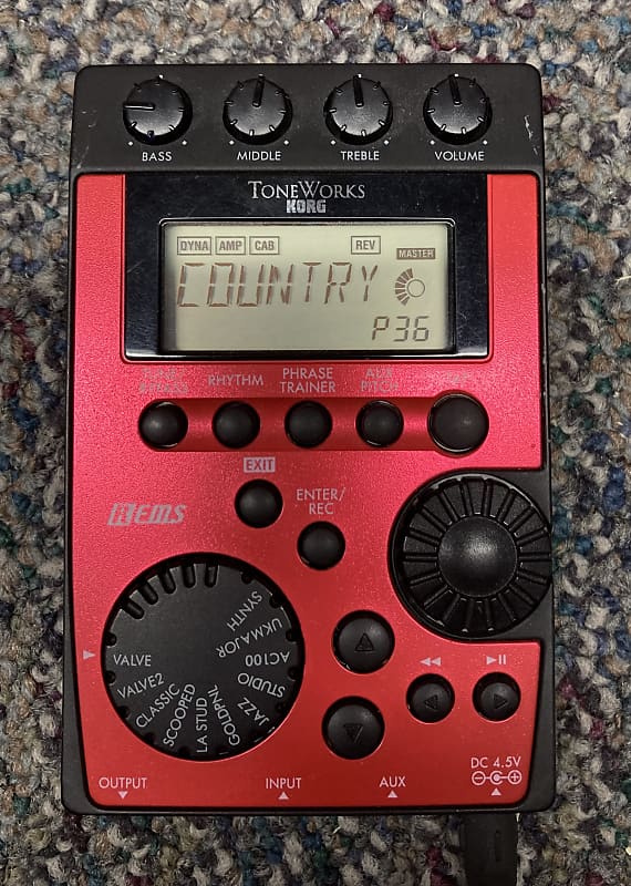 Korg Pandora PX4 B Red | Reverb