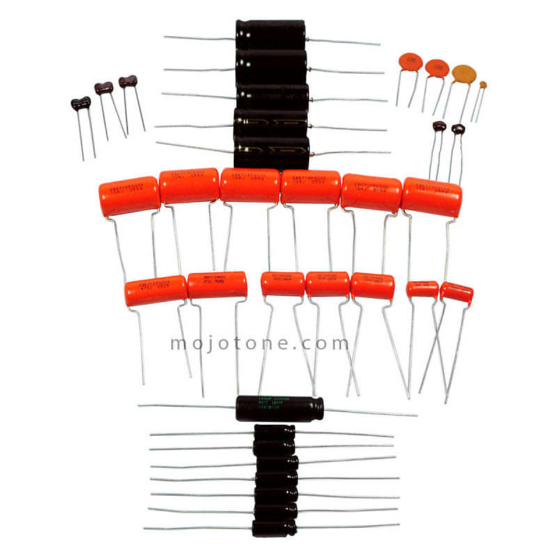 Mojotone Blackface Super Reverb Capacitor Kit | Reverb