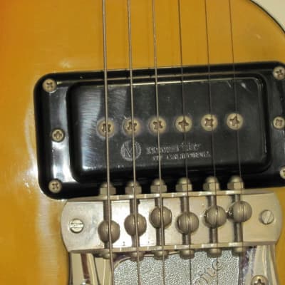 Mosrite Ventures Model-Built in Amplifier 1990s Sunburst | Reverb