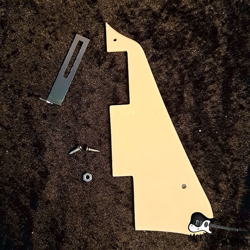 Unknown Economy LP Pickguard (Creme) | Reverb