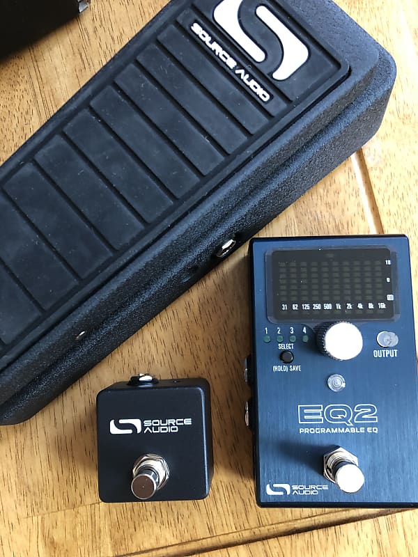 Source Audio EQ2 with exp and switch | Reverb