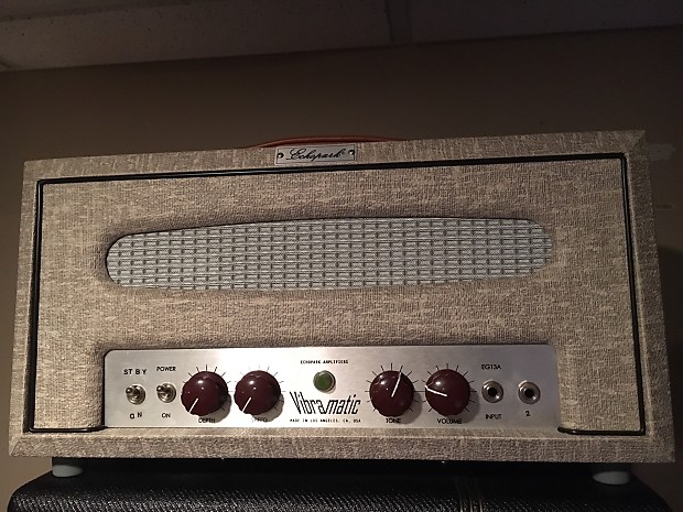 Echopark Vibramatic 23 EG13A Head 2016 White | Reverb
