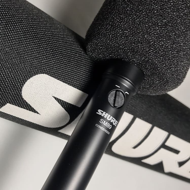Shure SM89 Film TV Production Lightweight Shotgun Condenser | Reverb