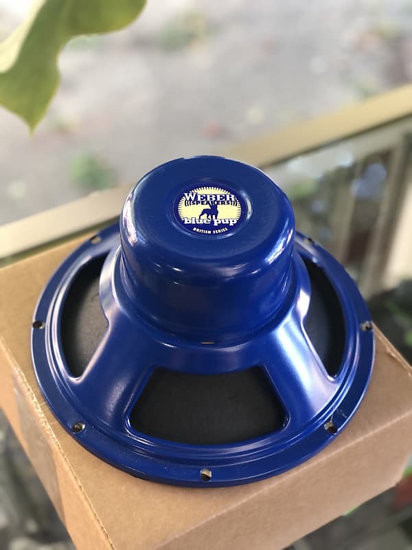 Weber Blue Pup 2020 Blue 10A 16ohm 10" Speaker | Reverb