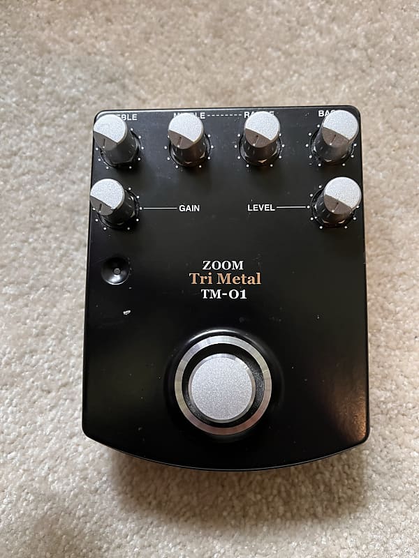 Zoom TM-01 Tri Metal Distortion 2000s - Black | Reverb UK