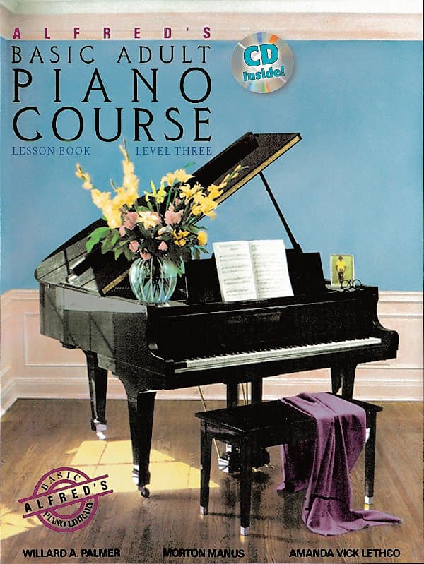 Alfred's Basic Adult Piano Course: Lesson Book 3 | Reverb
