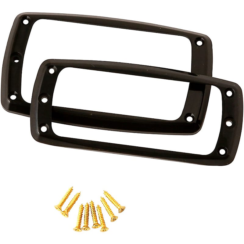 PRS Paul's Guitar 408 Humbucker Pickup Rings (2) Black | Reverb