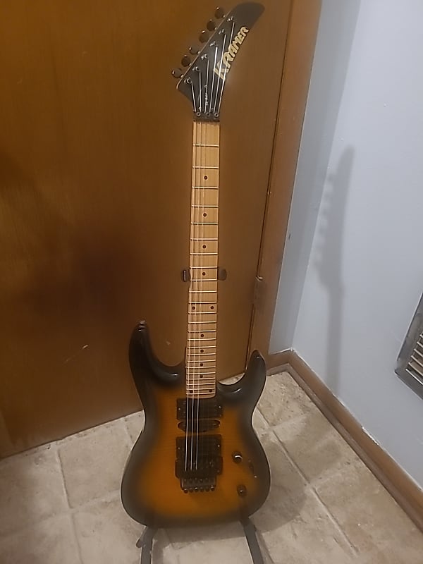 Music Yo Kramer Striker Quad Rails HSH FR-424-CM, EX cond, | Reverb