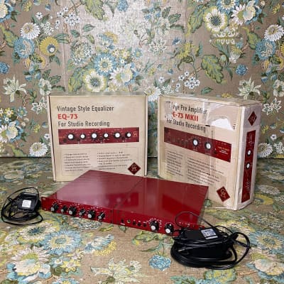 Golden Age Project EQ-73 & PRE-73 MKII w/ UNITE Rack Kit | Reverb