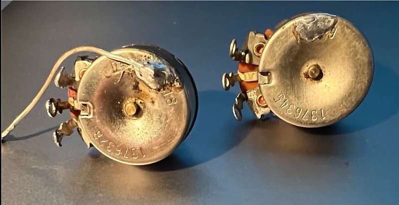 CTS Pots 250k Pre-CBS Stratocaster 1963 | Reverb Australia