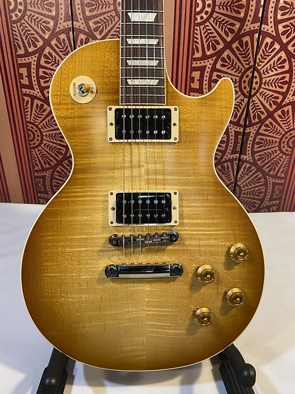 Gibson Les Paul Faded 2022 Vintage Honey Burst... Open Box | Reverb