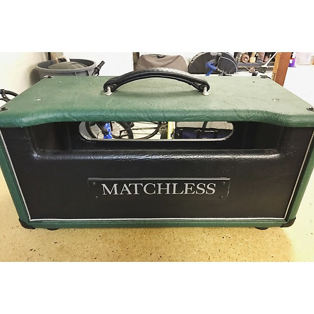 Matchless Amp Head Cabinet Green/Black | Reverb