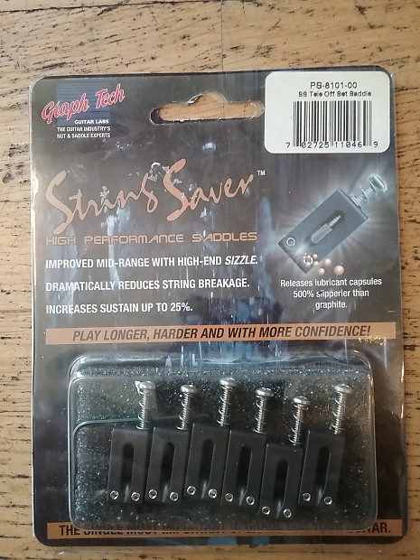 Graph Tech PS-810100 Tele Offset String Saver Saddles | Reverb