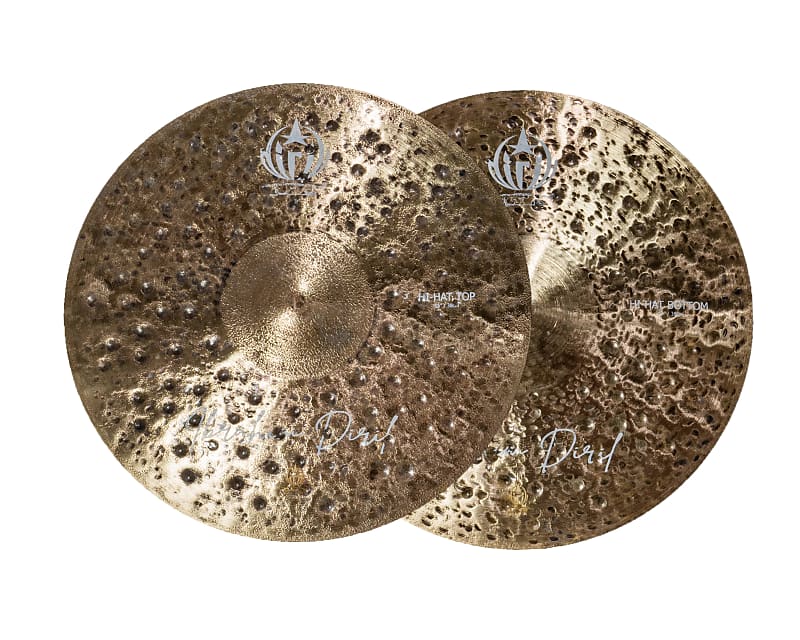 Diril Cymbals Master Design Series Raw 11” Extra Heavy Hi-Hat | Reverb