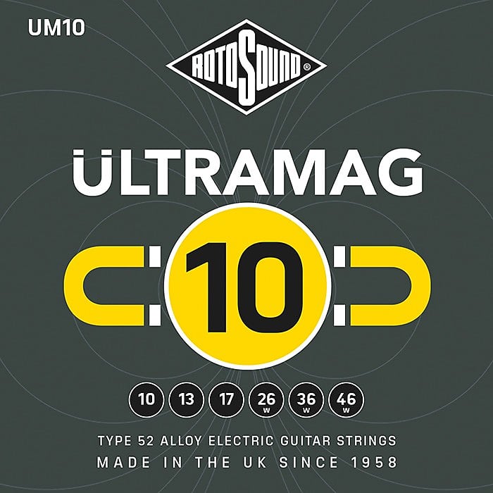 Rotosound Ultramag Regular UM10 | Reverb
