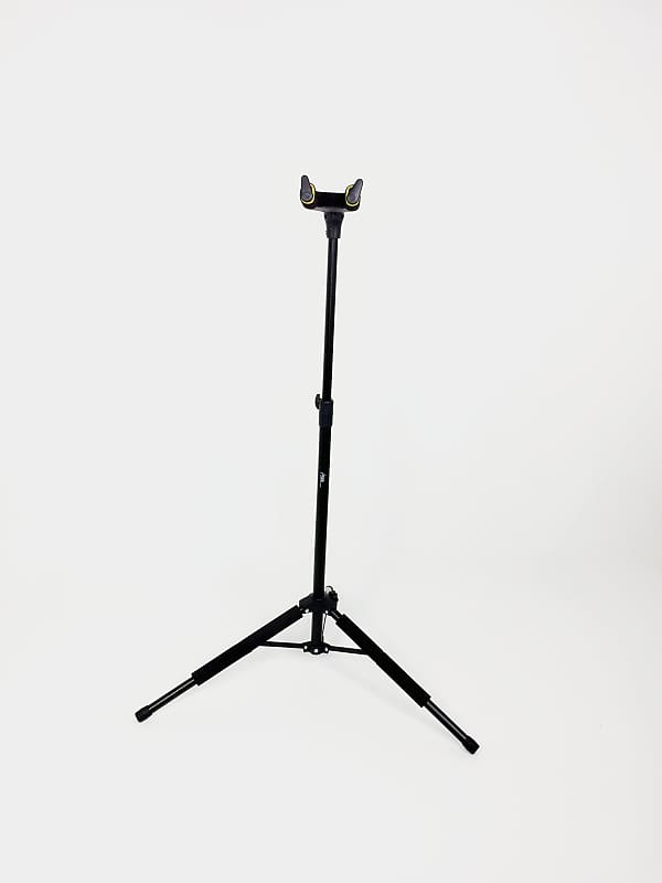 Haze HJGSL1B Guitar Stand, Height-Adjustable, Gravity Locking | Reverb