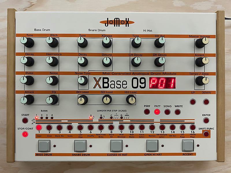 JoMoX Xbase 09 Analog TR Style Drum Machine - 1997 | Reverb