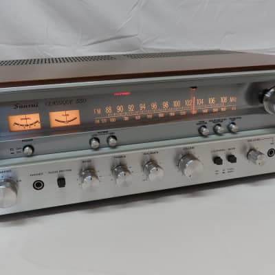 Vintage Sansui Classique 550 Stereo Receiver - 30 Watts Per | Reverb