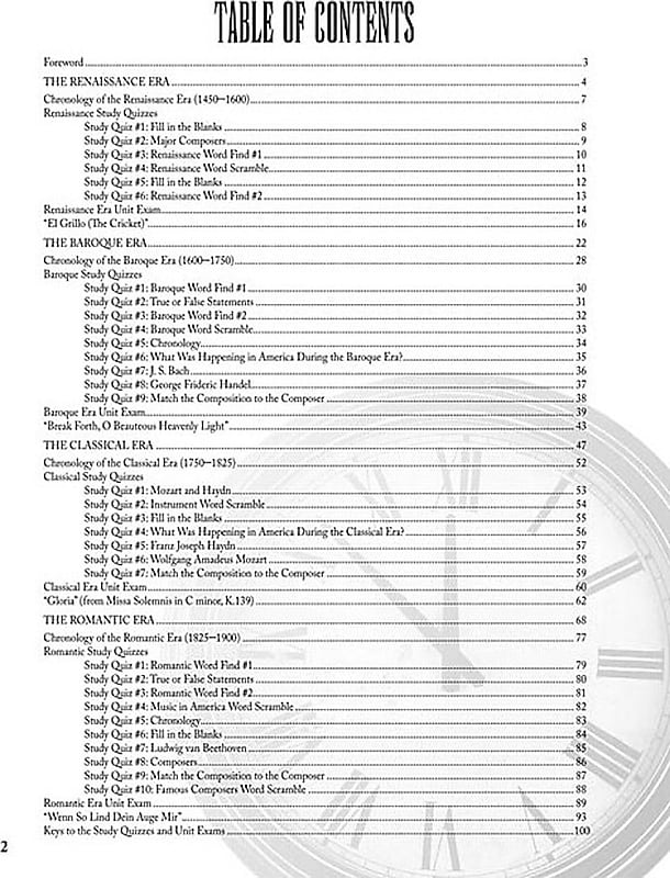 Five Minutes to Music History - Fun and Easy-to-Teach Lessons | Reverb