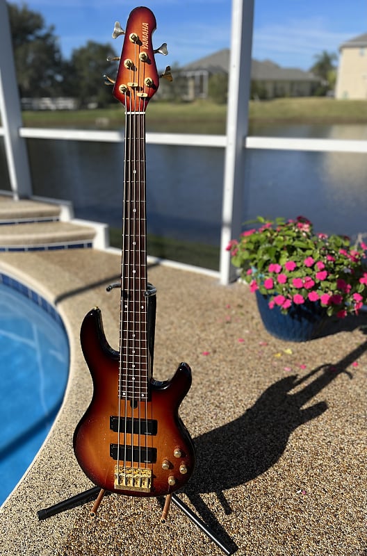 Yamaha BBG5S 5 Sting Bass- Sunburst | Reverb
