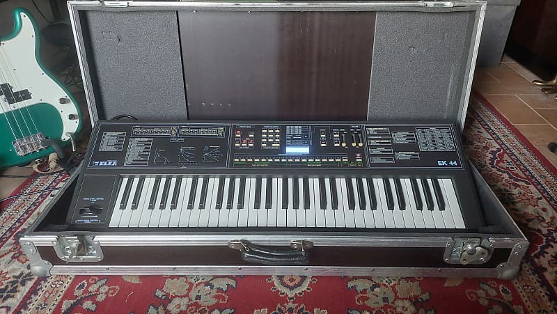 Elka EK44 Vintage Analog Synth + Custom Blu backlit Display + | Reverb