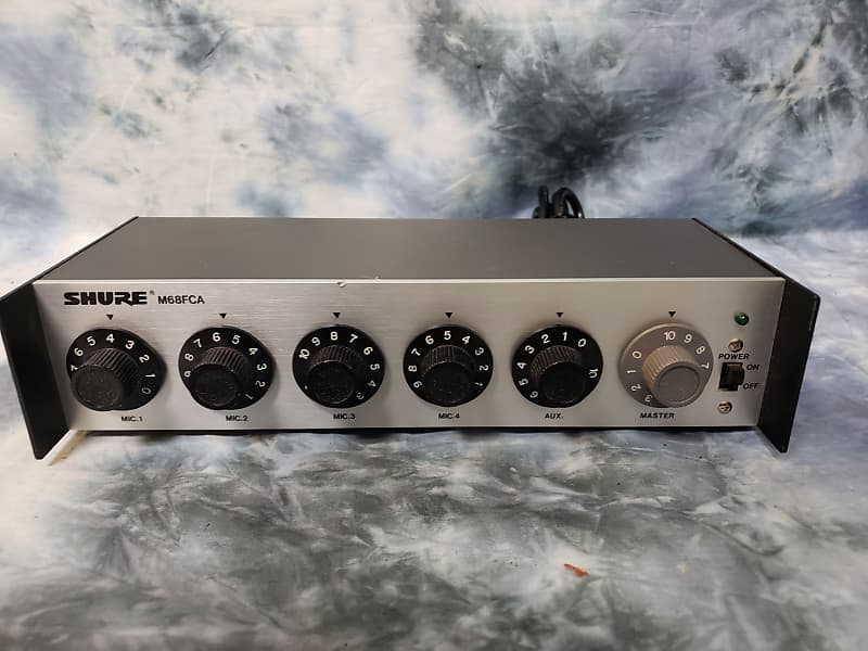 New Old Stock Shure M68FCA Mic Mixer 5 Channel Mint | Reverb Australia
