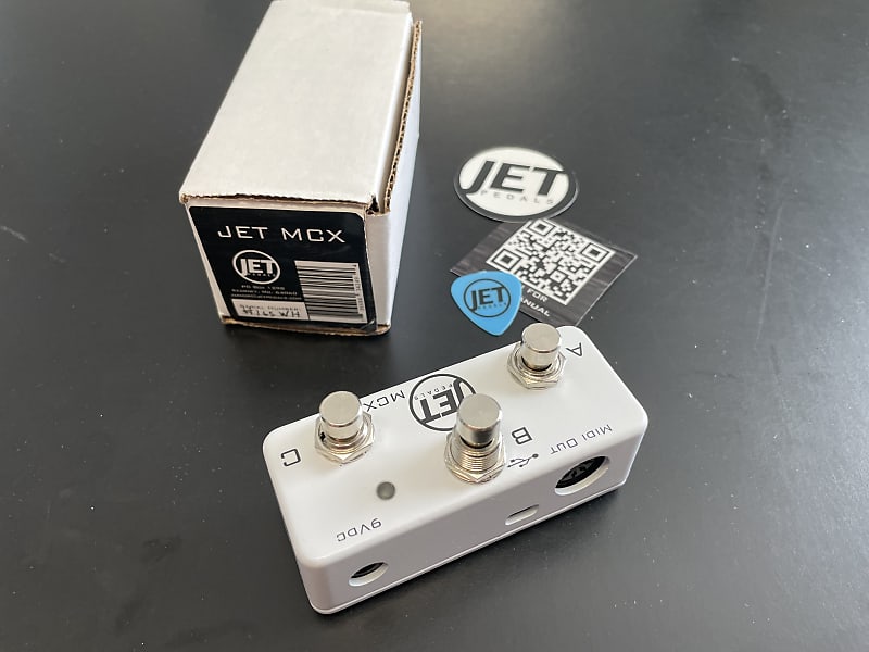 Jet Pedals MCX MIDI Controller - White | Reverb